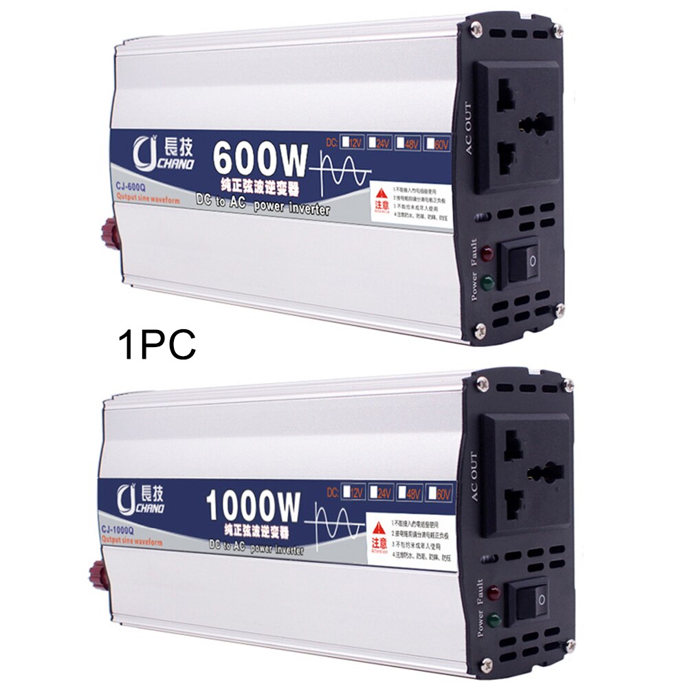 600W 1000W Supply Car Pure Sine Wave Surge Protect... – Grandado