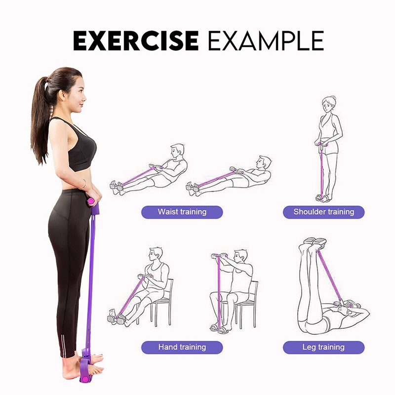 Multifunctional Pedal Resistance Band Arm Leg Trai... – Grandado