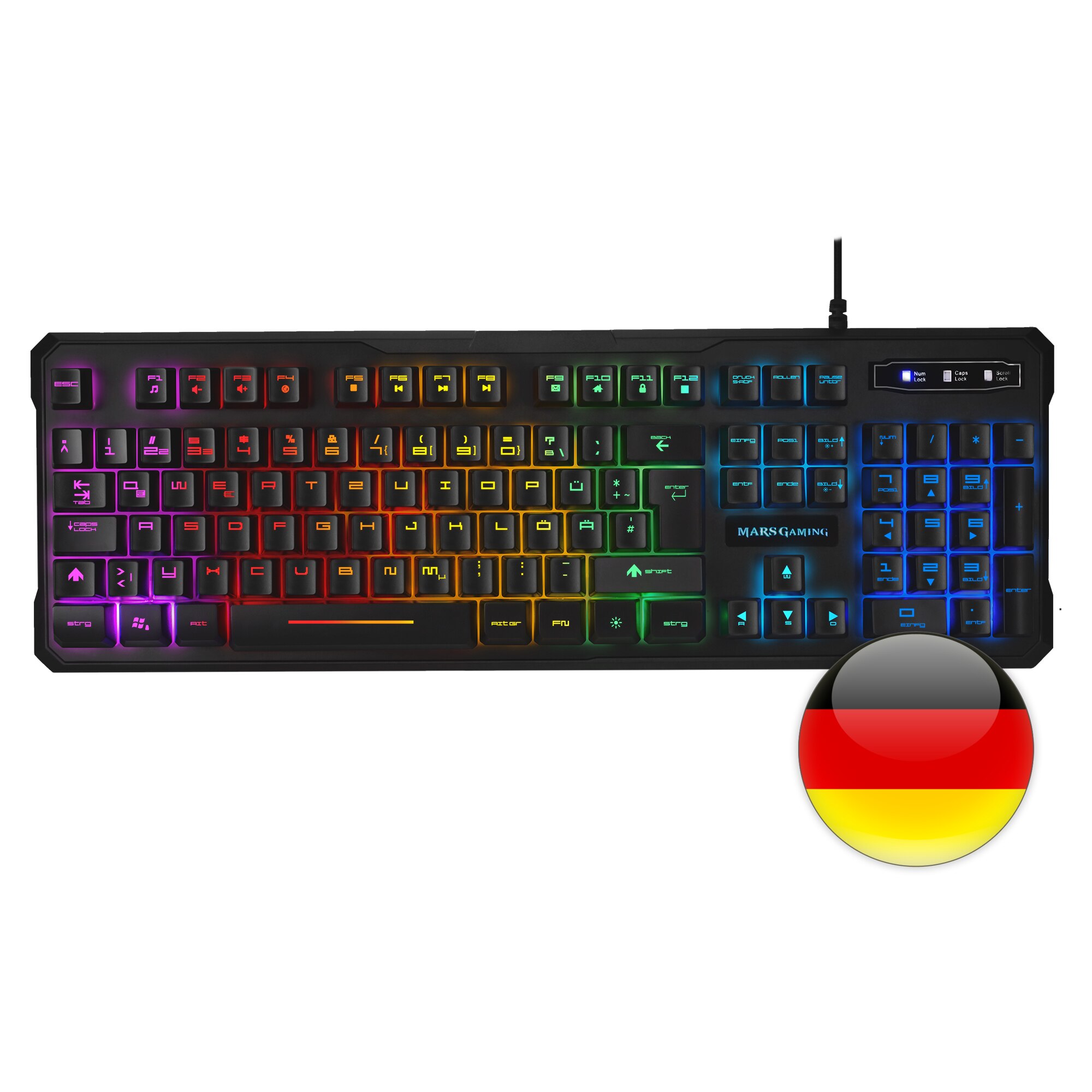 Mars Gaming MK218, Pc Gamer Toetsenbord, H-Mech Ne... – Grandado