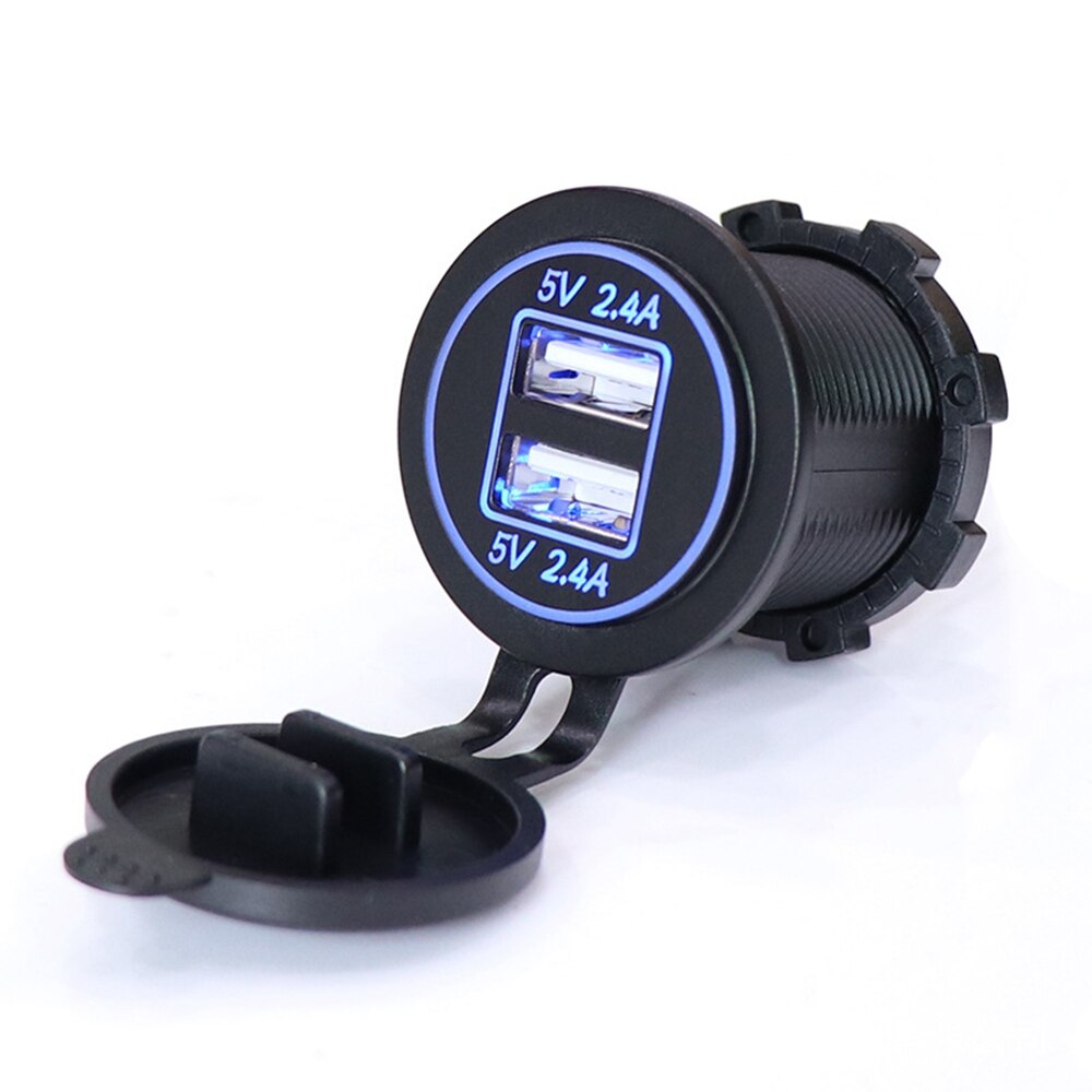 Universal Dual USB Socket Car Charger 4.8A Dual LE... – Grandado