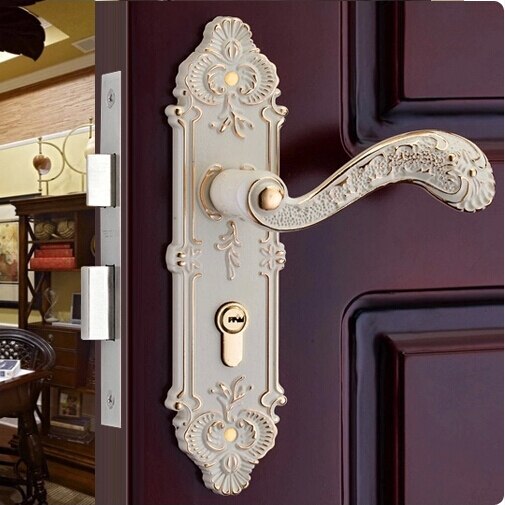 European Style Ivory White Color Door Lock & D... – Vicedeal