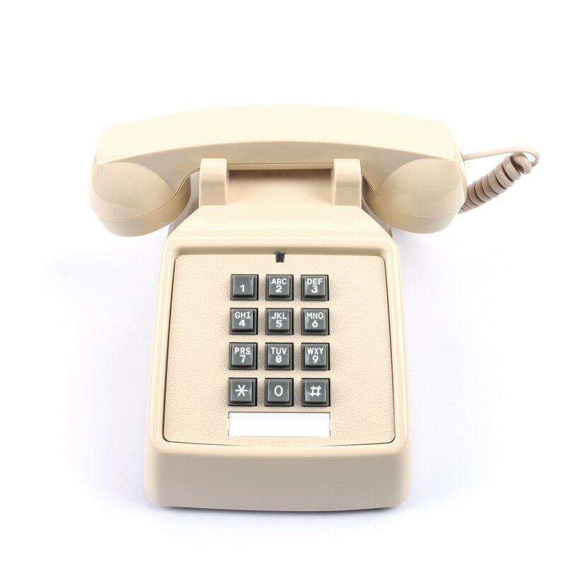 Corded Retro Home Telephones Classic Analog Black ... – Grandado