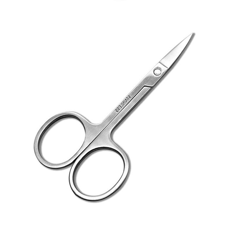 Stainless Steel Eyebrow Scissor Eyebrow Trimmer Ey... – Grandado