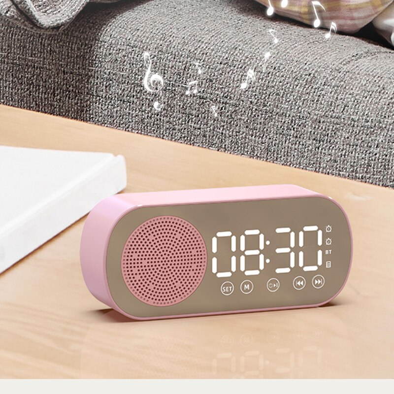Led Digitale Wekker Fm Radio Bluetooth Speaker Spi... – Vicedeal
