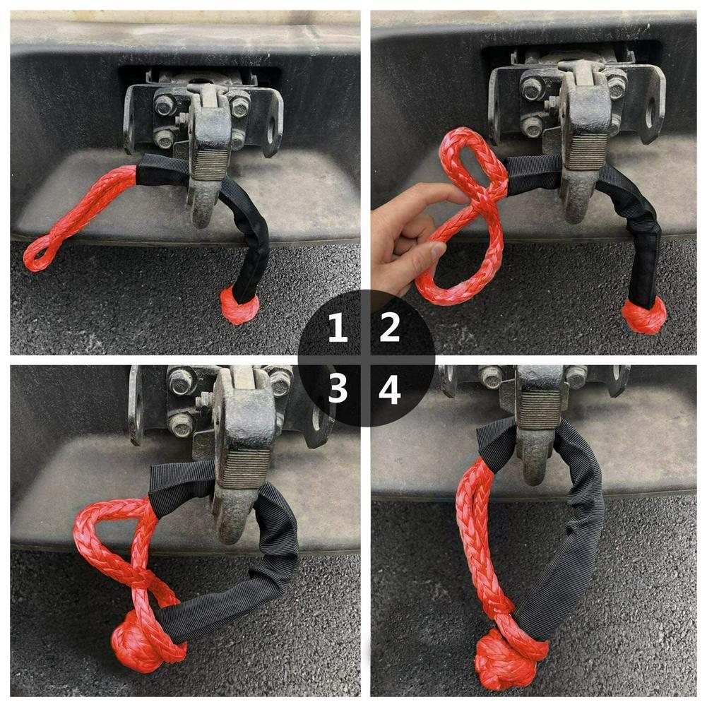 Car Capstan Cord Soft Shackle Synthetic Rope 38000... – Grandado
