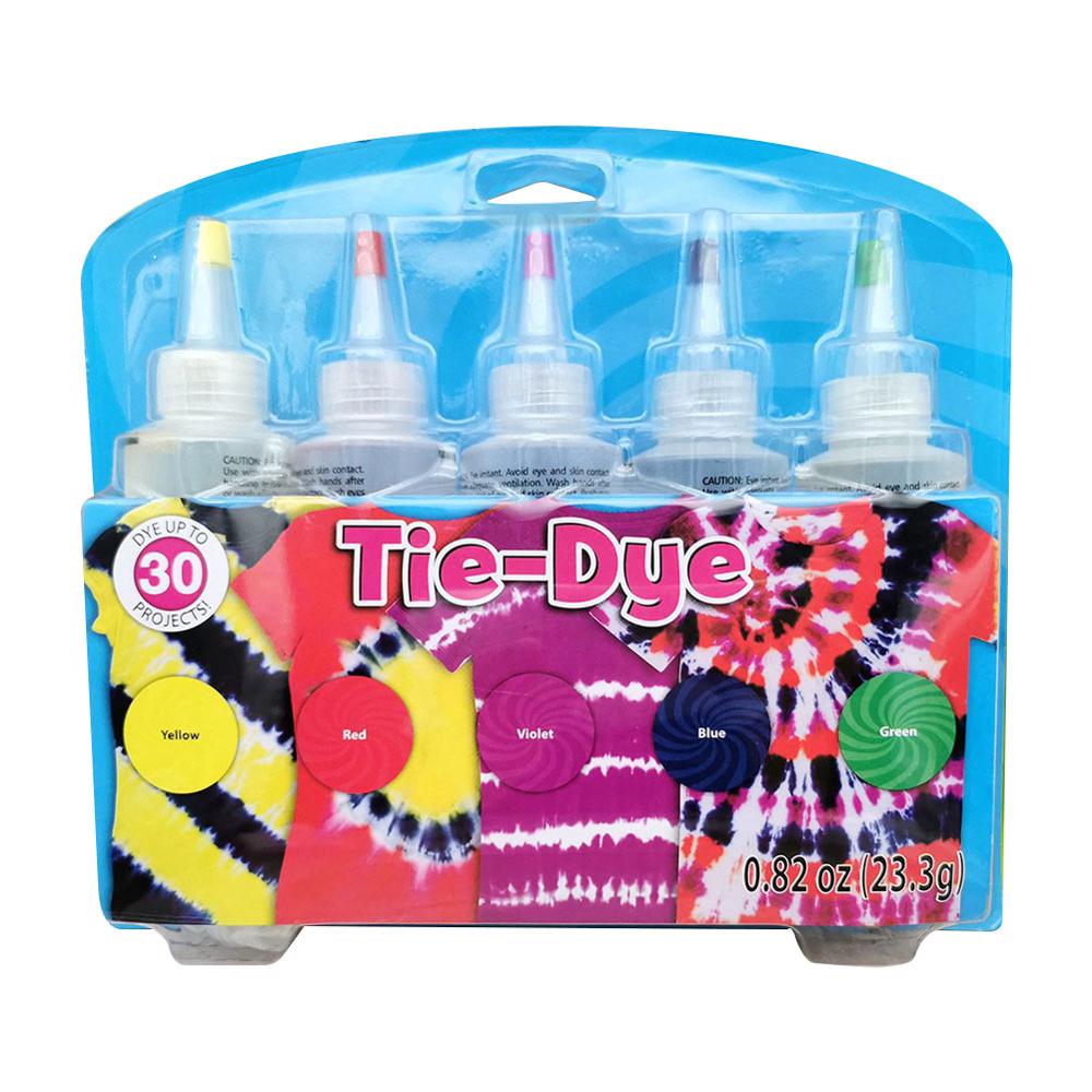 5 Colors/set One-step Tie Dye Kit DIY Kits for Fab... – Vicedeal