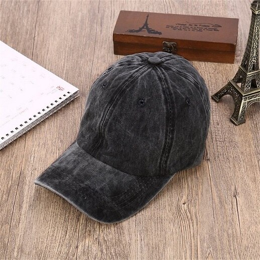 Good Baseball Caps Unisex Adjustable Hats Grey Cas... – Grandado