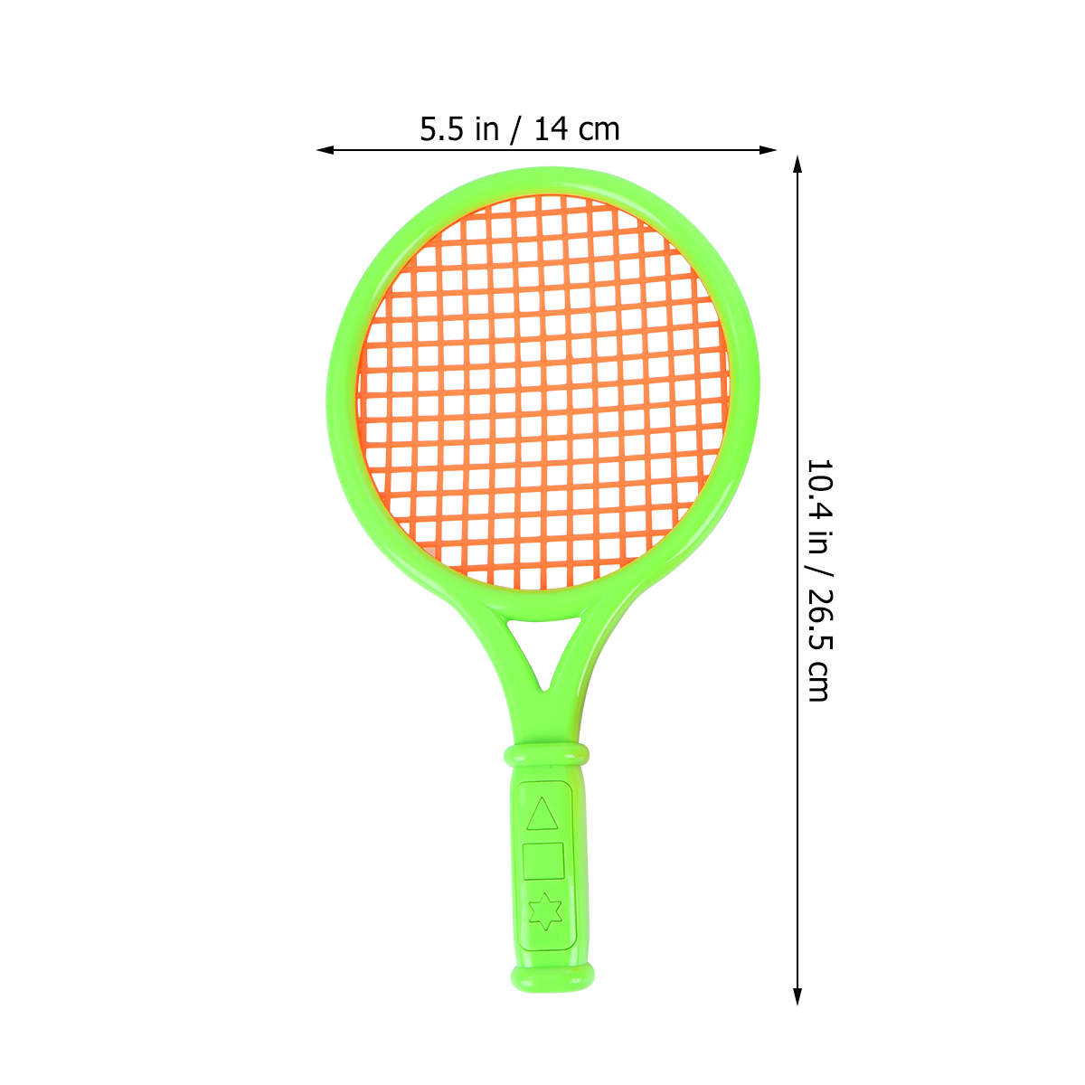 3 Pairs of Children's Tennis Racket Kids Plast... – Grandado