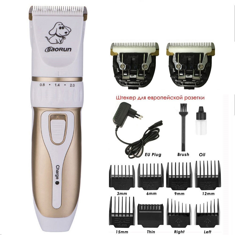 Baorun p2 p3 kæledyrshund kat hårklipper plejetri... – Vicedeal