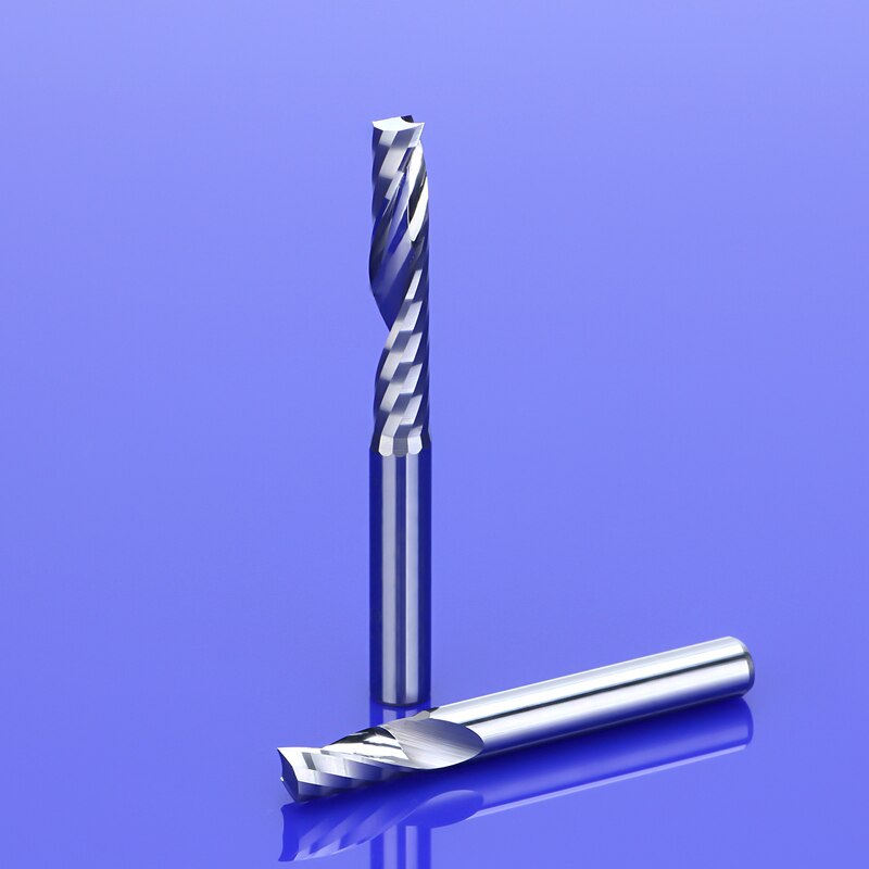 5pcs 6mm Single Flute Spiral Cutter 3A TOP CNC End... – Grandado