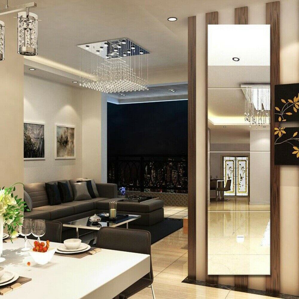 4pcs Mirror Glass Wall Stickers Self-adhesive Tile... – Grandado