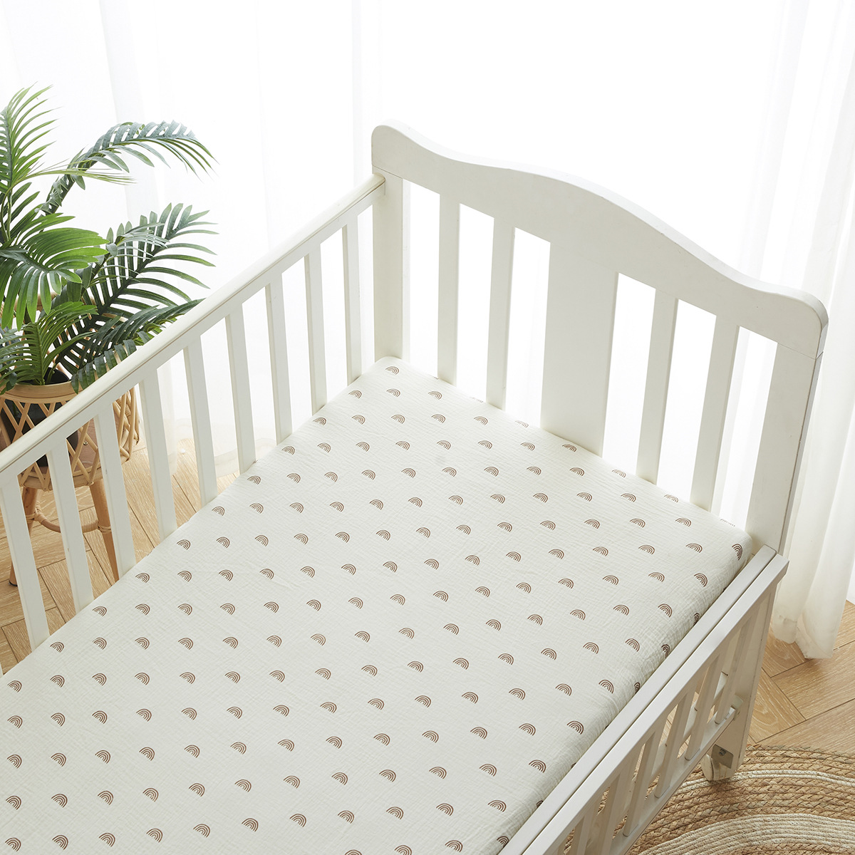 Multiple sizes Newborn Bed Sheets Baby Fitted Crib... – Vicedeal