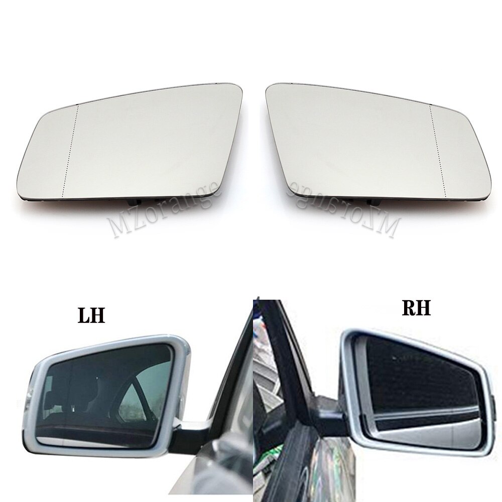 w204 w212 Mirror Glass Heated side Door Wing for M... – Grandado