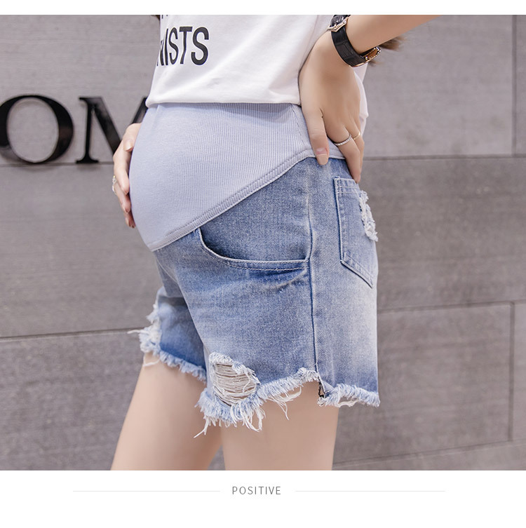 Spring summer maternity short pants pregnancy shor... – Grandado