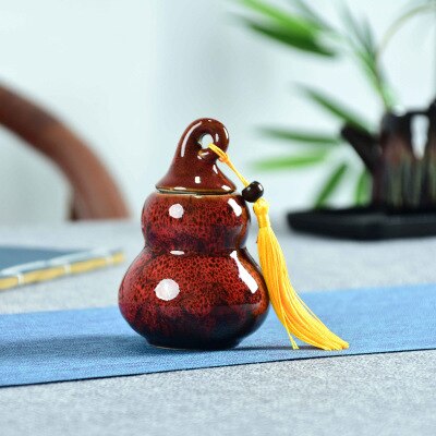 KitchenAce Ceramic Chinese Tea Caddy Portable Tea ... – Vicedeal