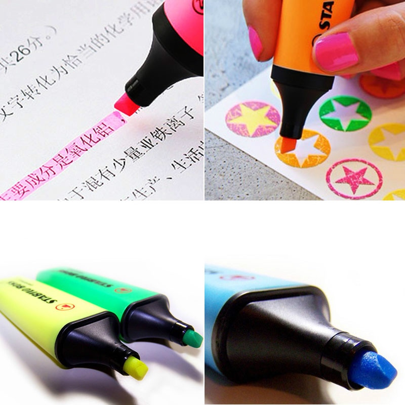 STABILO BOSS Highlighter Pen Cute Kawaii Fluoresce... – Grandado