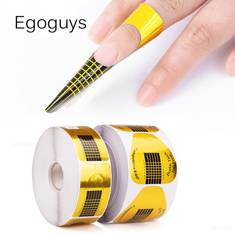 100pcs French Nail Form Tips Acrylic UV Gel Extens... – Grandado