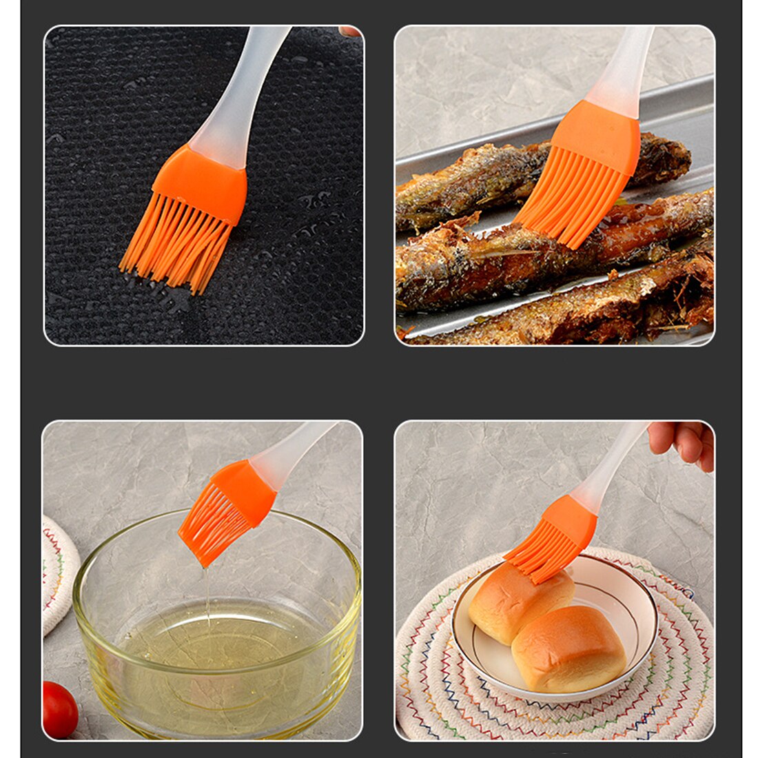 Food Silicone Brush Smear Brush Barbecue Baking Pa... – Vicedeal