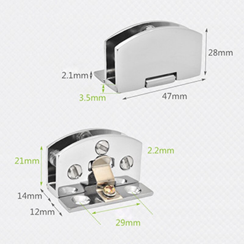 Glass Glass Hinge Display cabine Parts Household H... – Grandado