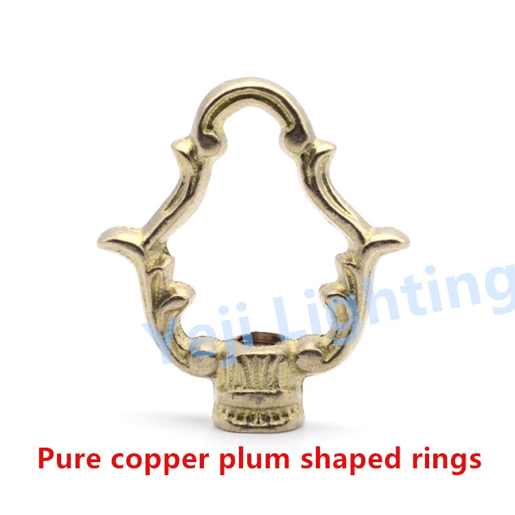 Pure copper plum shaped rings hook for chandelier ... – Grandado
