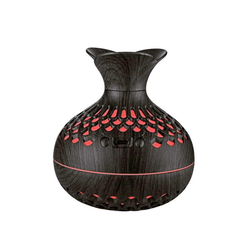 Wood Grain Vase Humidifier Household Electric Ultr... – Grandado