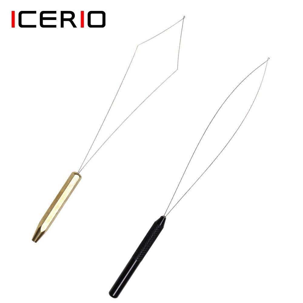 ICERIO 1PCS Fishing Fly Tying Bobbin Threader With... – Grandado