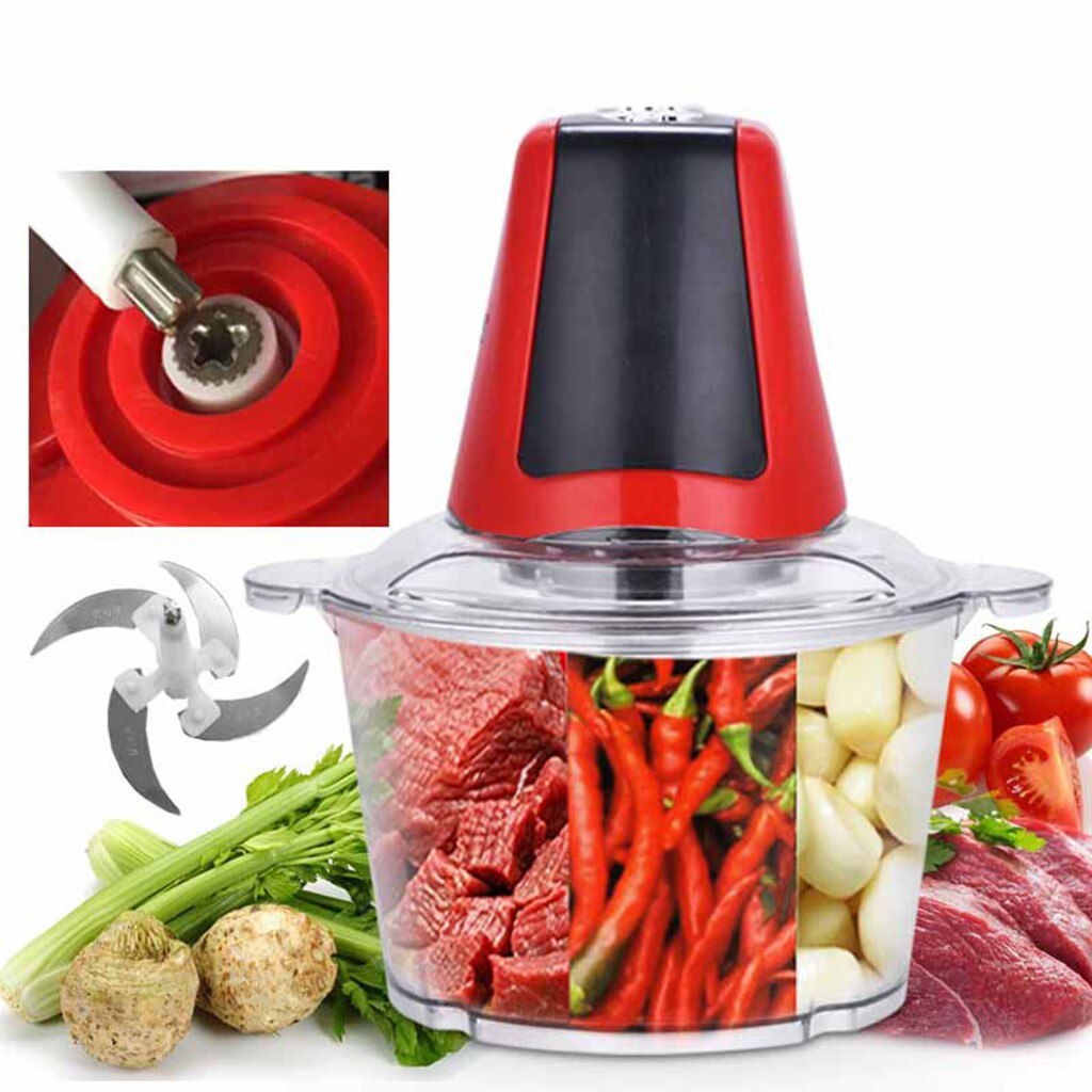 3L Electric Kitchen Meat Grinder Chopper Cocina Sh... – Grandado