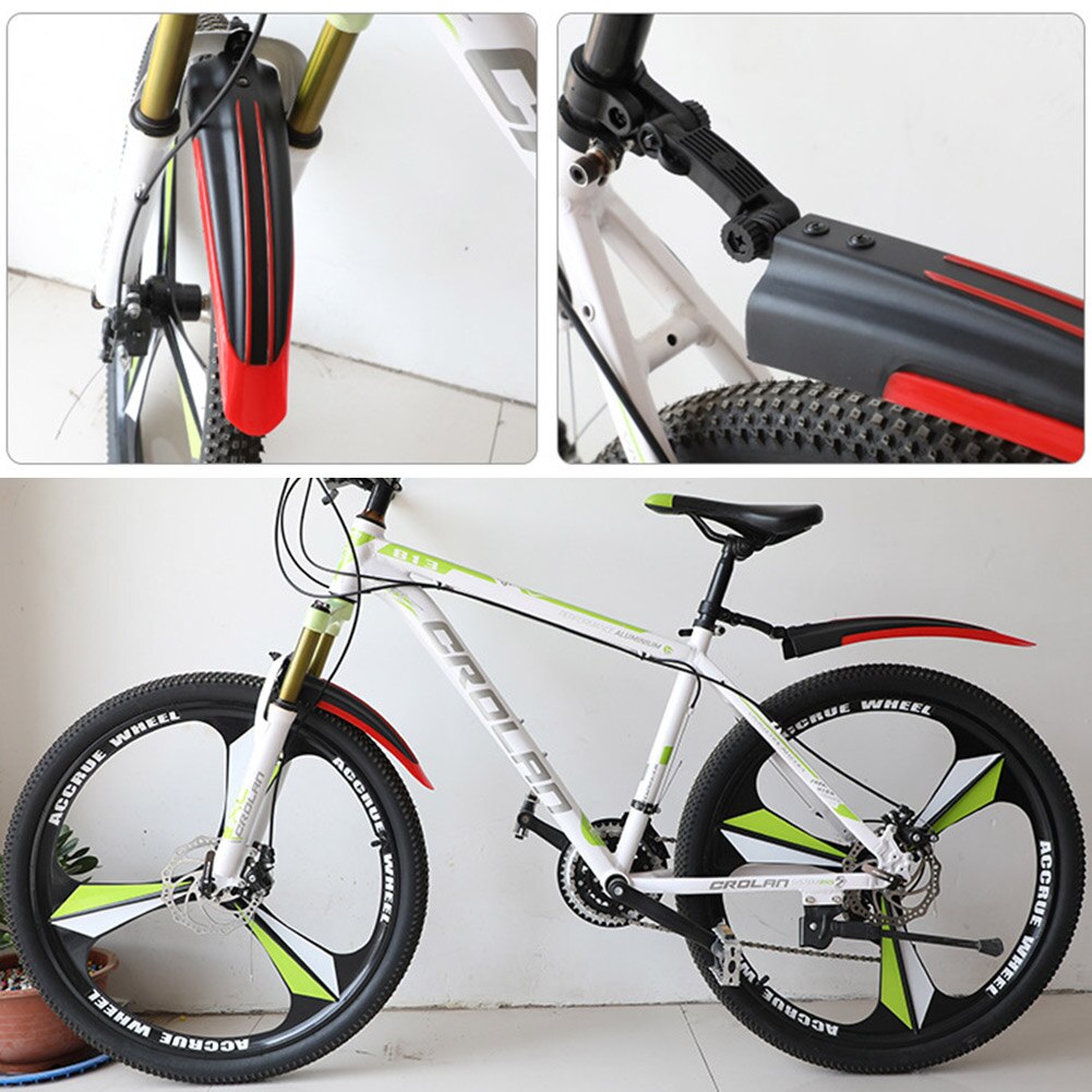 2pcs MTB Bicycle Splash Fender Guard Front/Rear Ti... – Grandado