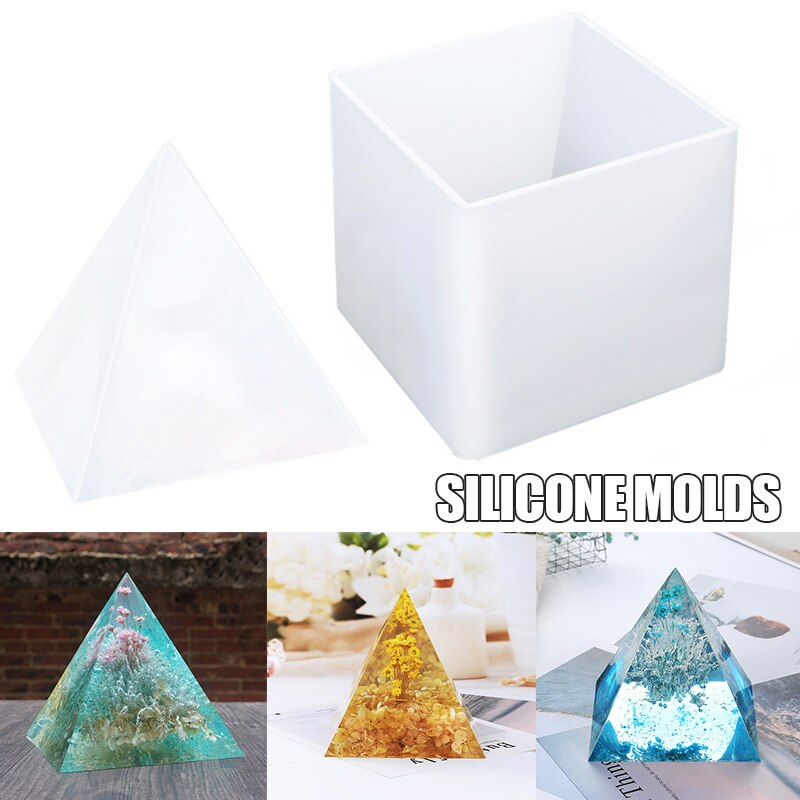 Large Pyramid Silicone DIY Mold for Resin Jewelry ... – Grandado