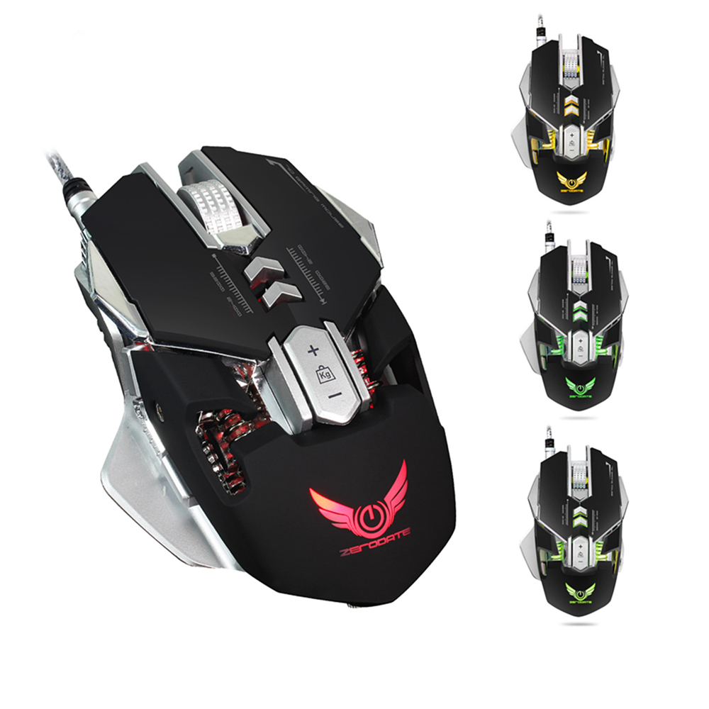 Wired USB E-sport Mouse Computer Mouse Ergonomic 7... – Grandado