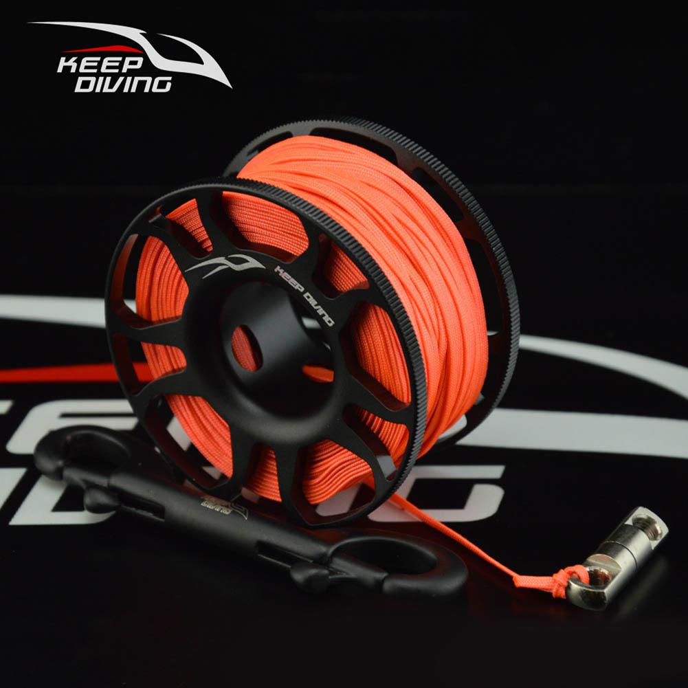 15M/30M Scuba Diving Aluminum Alloy Spool Finger R... – Grandado