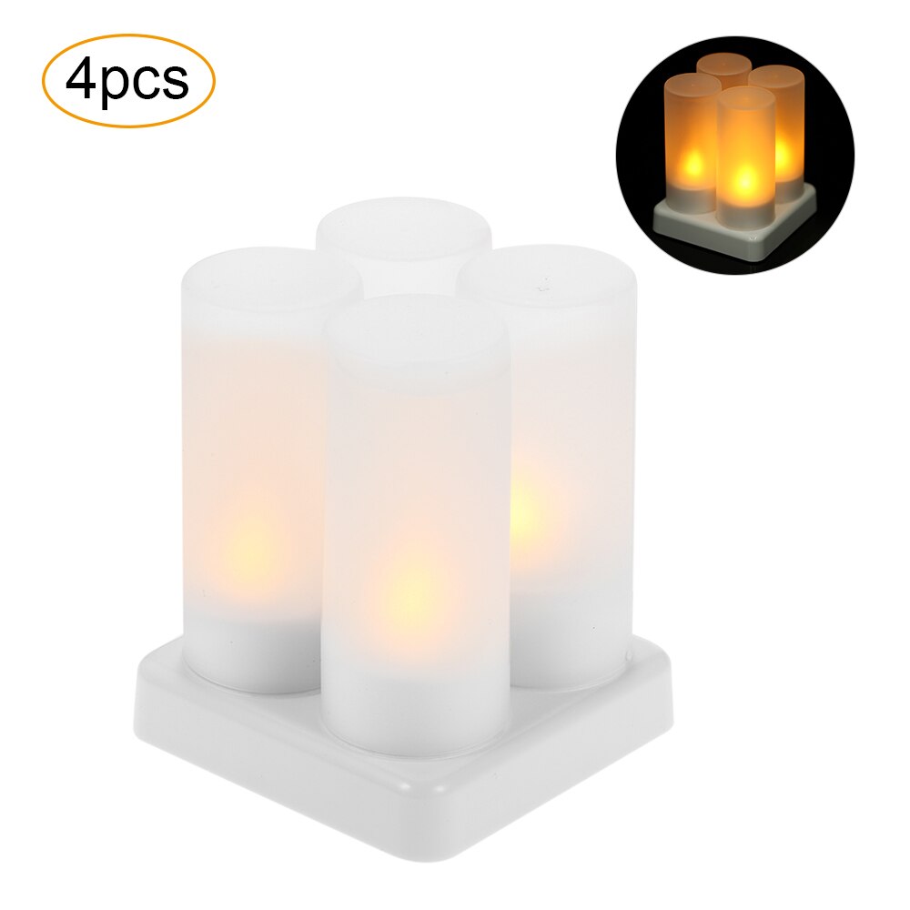 Led Candles Rechargeable Candle Light Flameless Le... – Grandado