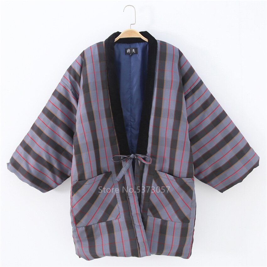 Haori Traditional Winter Kimono Cardigan Japanese ... – Vicedeal
