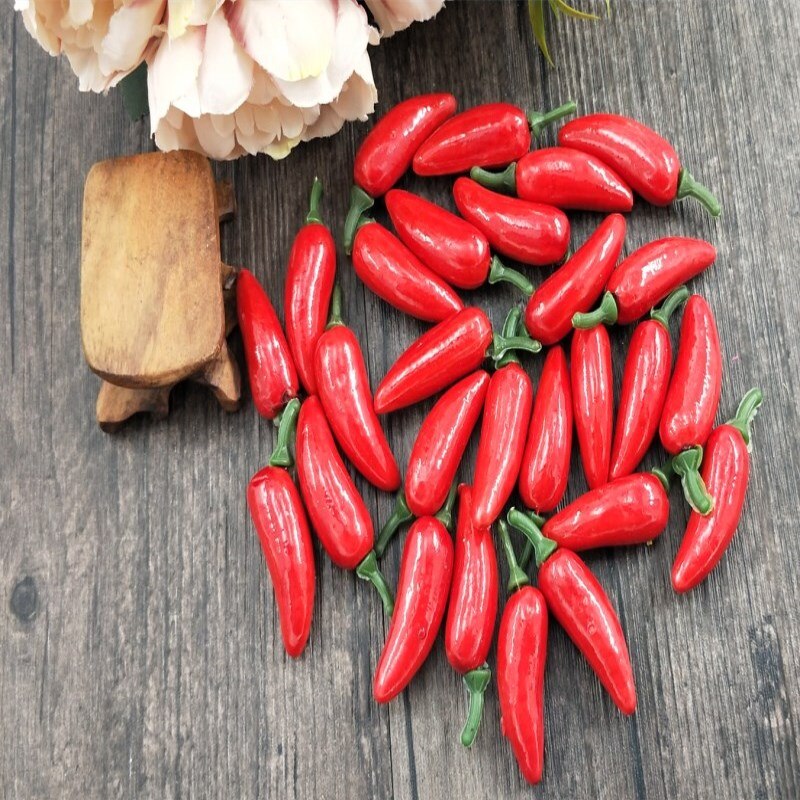 10 PCS Artificial Plastic Pepper Plants Simulation... – Vicedeal