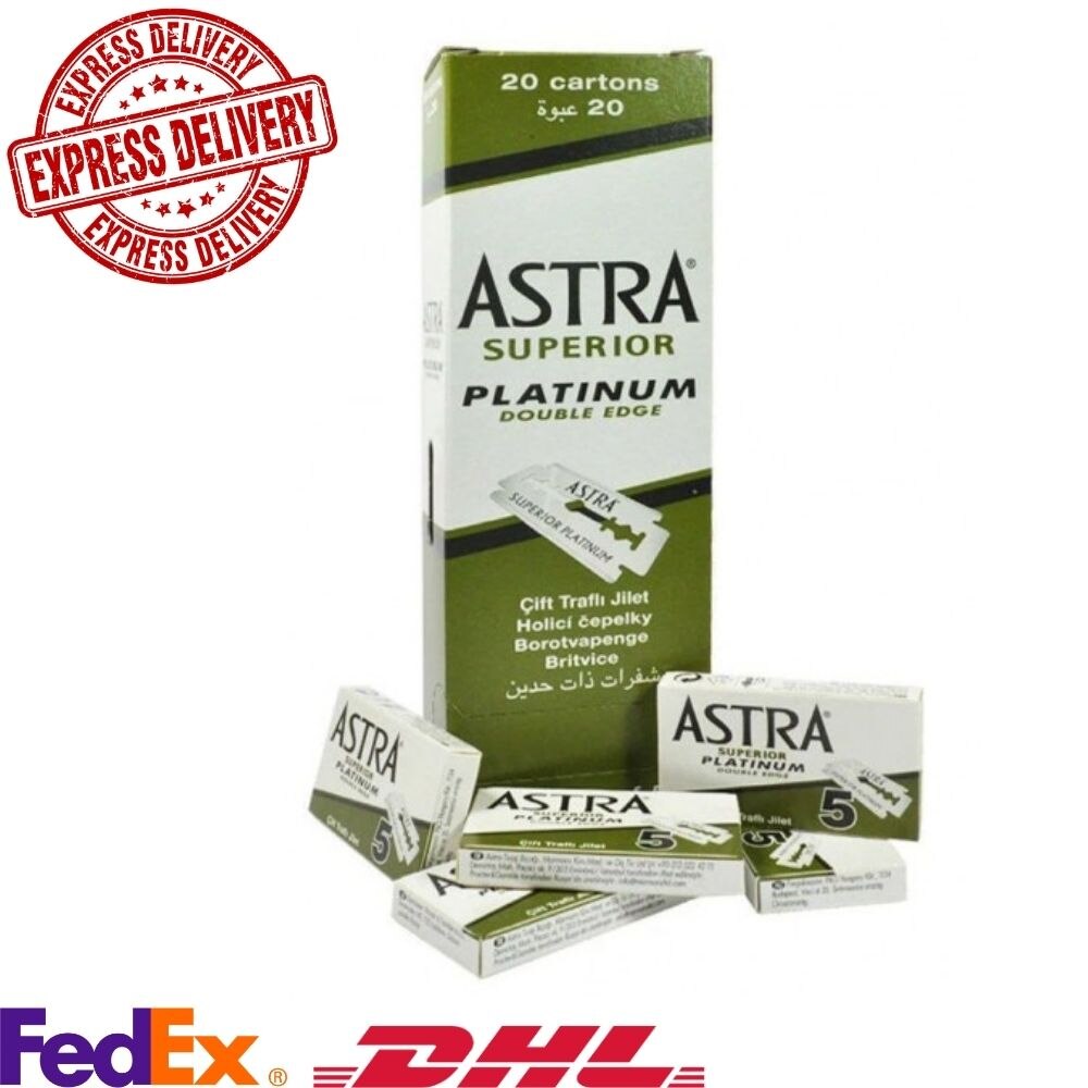 100 Pcs Astra Superior Platinum Double Edge Safety... – Vicedeal