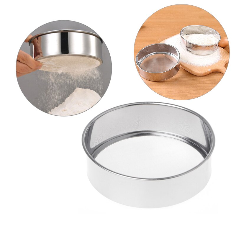 Draagbare Taart Netto Zeef Meel Zeef Filter Zeef H... – Vicedeal