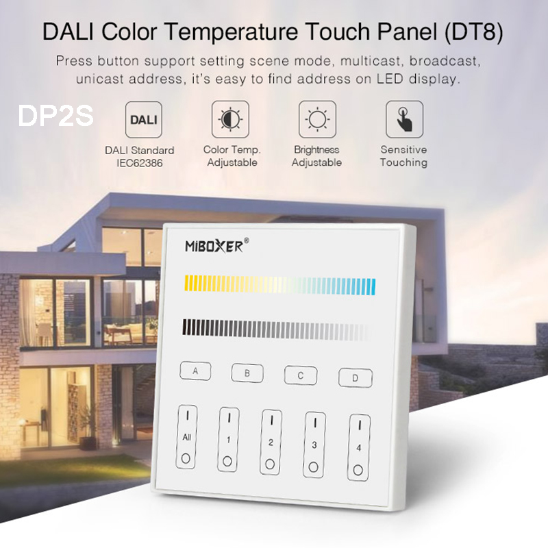 Miboxer dali dimming control system (dt8) 86 touch... – Grandado
