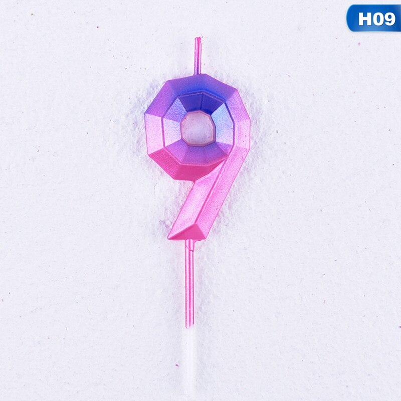 1Pc Color Candles For Happy Birthday Party Decorat... – Grandado