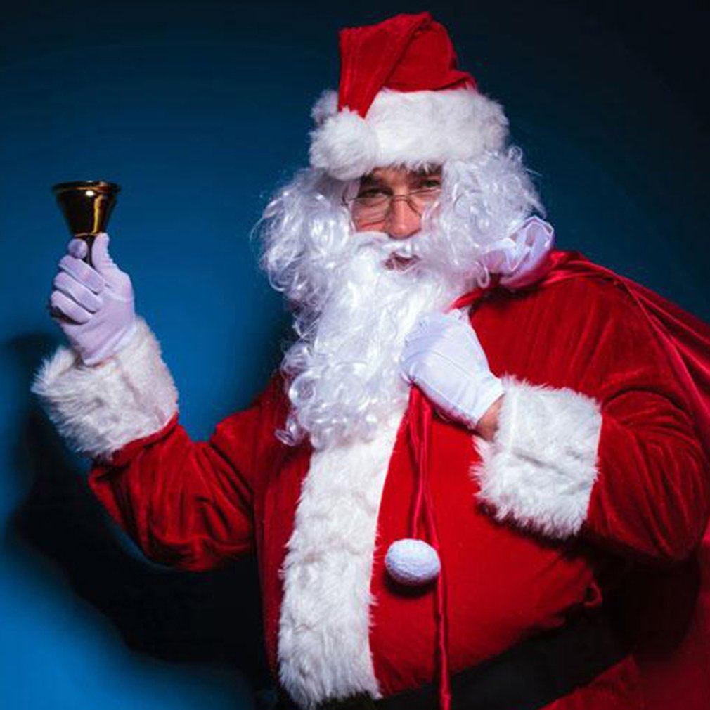 Christmas Bell Christmas Decorations Kerstman Klei... – Grandado