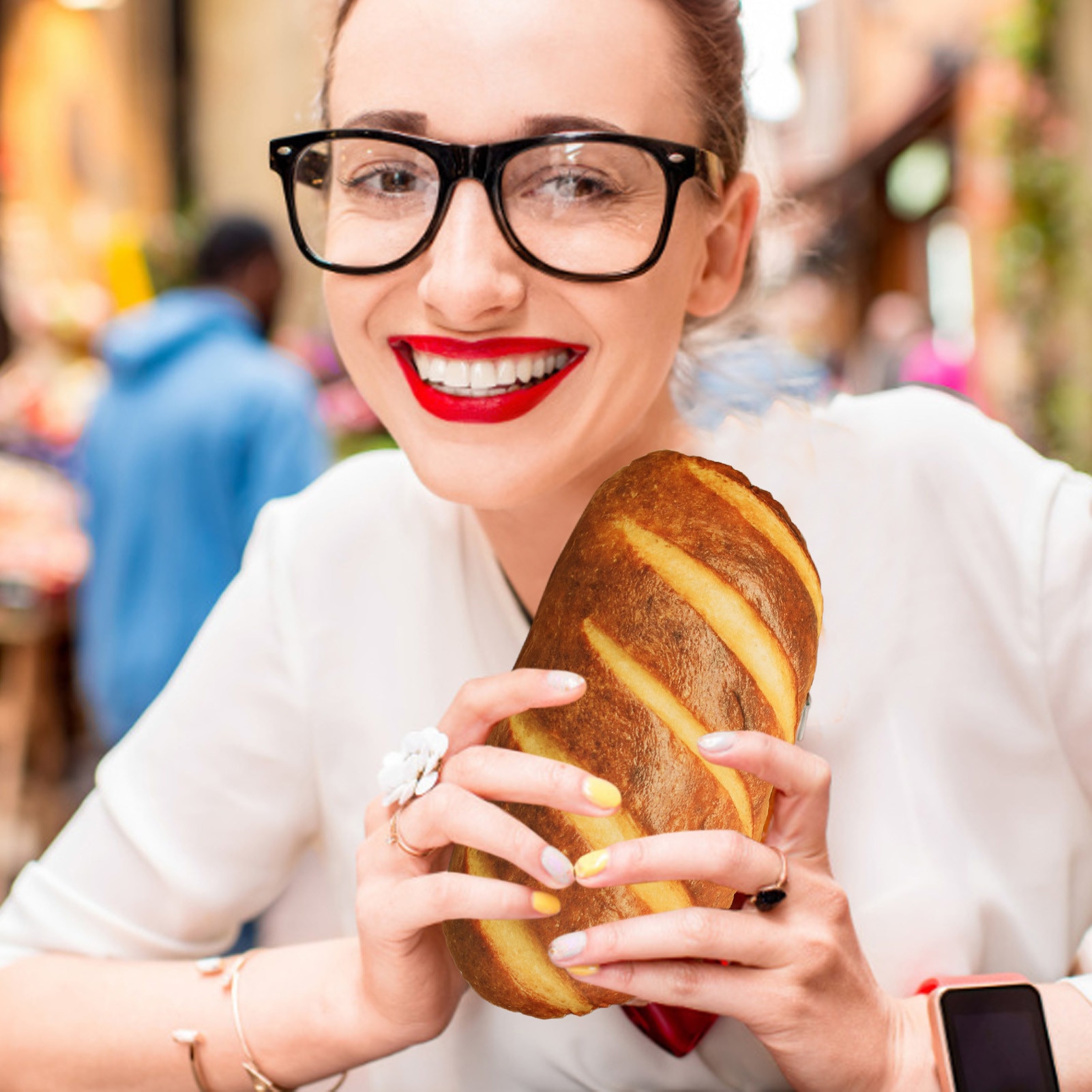 20CM 3D Simulation Bread Shape Pillow Soft Butter ... – Grandado