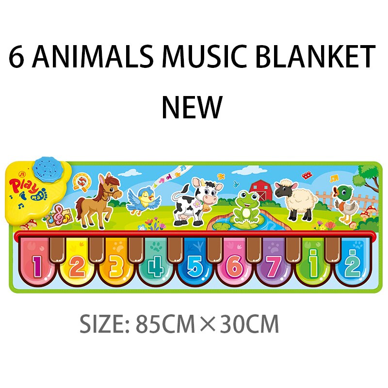 Children's Pedal Piano Music Game Carpet Child... – Grandado