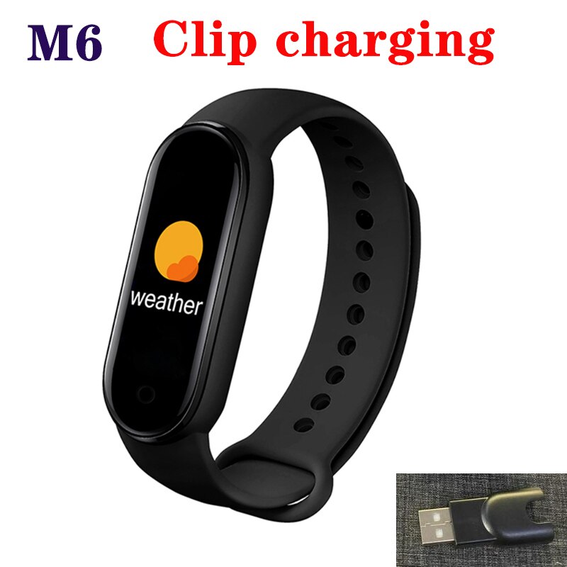 M6 Smart Bracelet Watch Fitness Tracker BP Monitor... – Grandado