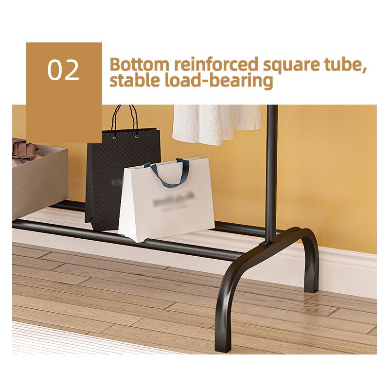 60x44x142cm Clothes Hanger Coat Rack Floor Hanger ... – Grandado
