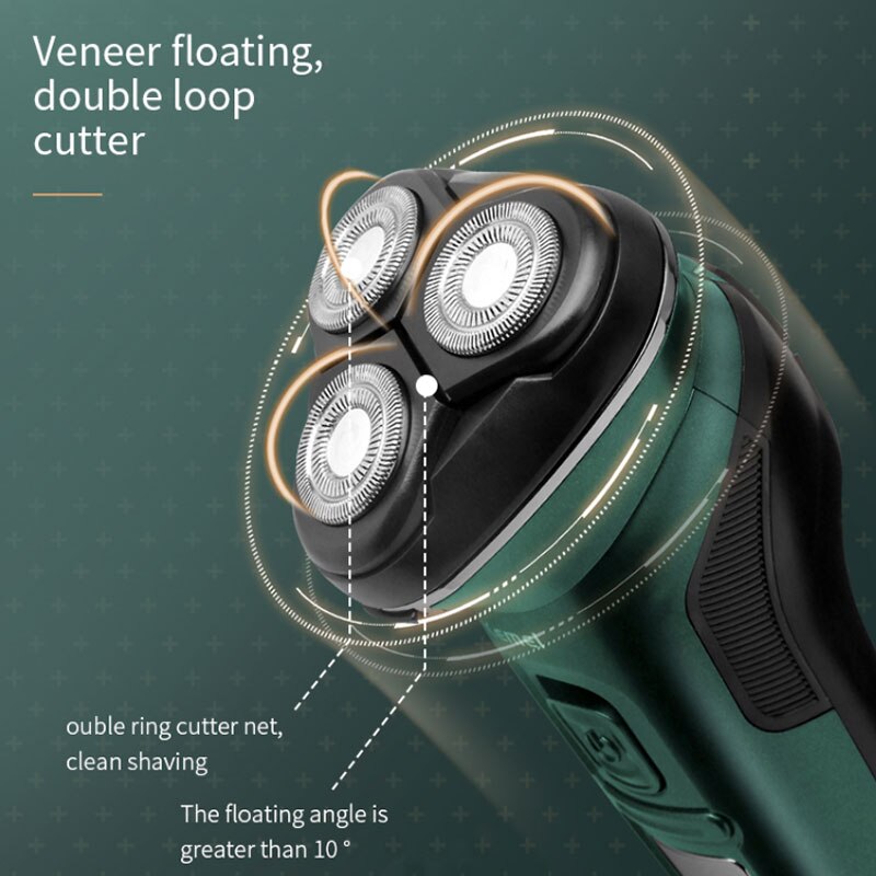 Floating blade and head wet dry electric shaver fo... – Grandado