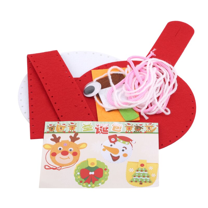 Cartoon DIY Craft Toy Christmas Crafts Children Ed... – Grandado