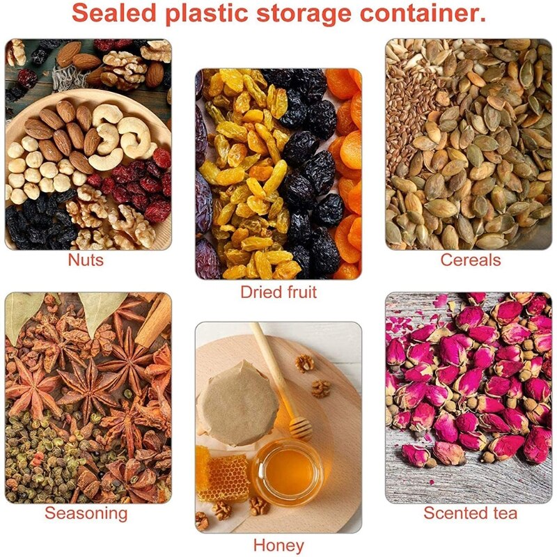 Plastic Travel Bottles Set with Leak Proof Lid Por... – Grandado