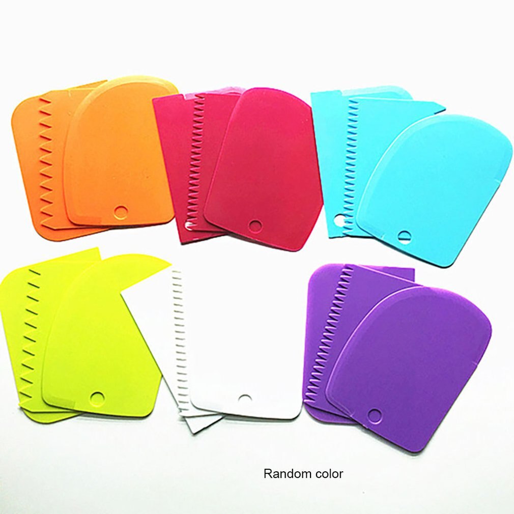 3pcs Colour Butter Scraper Pastry Butter Cake Cook... – Grandado