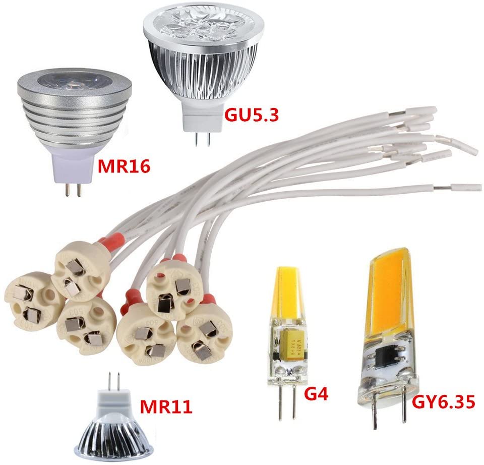 DIY 10 STKS Keramische Halogeen LED Lamp MR16 G4 M... – Vicedeal