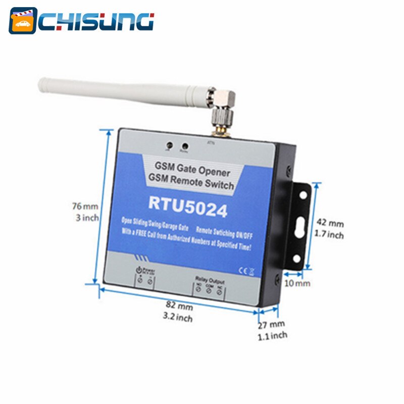GSM Gate Opener Relay Switch Remote On/Off Switch ... – Vicedeal