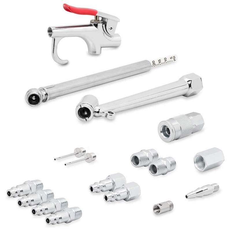 17-Piece Set Pneumatic Air Blow Machine Accessorie... – Vicedeal